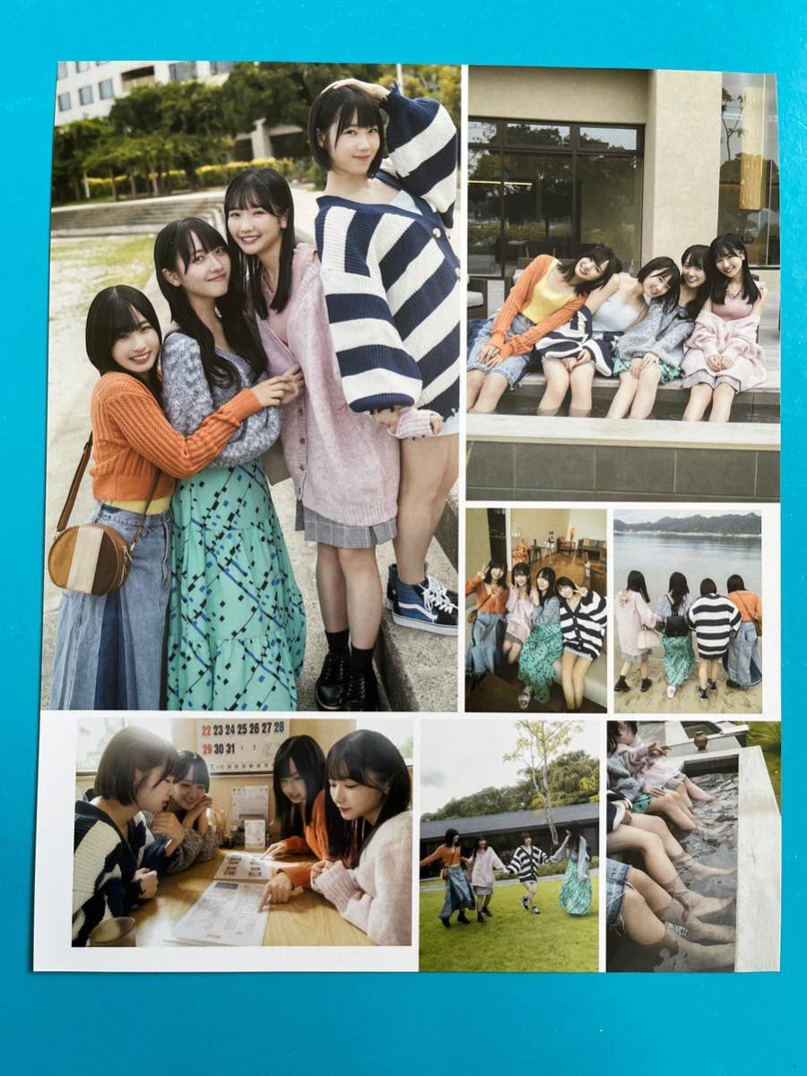 日本代購代標第一品牌【樂淘letao】－BOMB★沖侑果 石田千穂 高雄さやか 甲斐心愛(STU48)★切り抜き12P ボム 2023 12 送料140円～