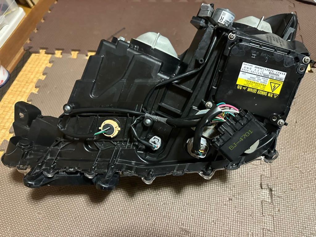 20クラウントヨタ 200系 クラウン アスリート ロイヤル バラスト付き 純正 HID ヘッドライト 右 運転手席側 GRS 30-341 ヘッドランプ(ヘッドライト)｜売買された ...