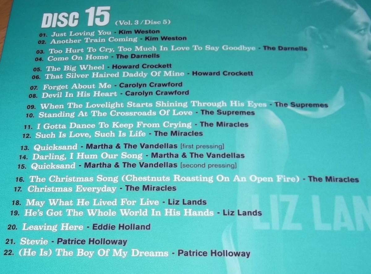 日本代購代標第一品牌【樂淘letao】－【5CD +1EP BOX】THE COMPLETE MOTOWN SINGLES / Vol 3:1963