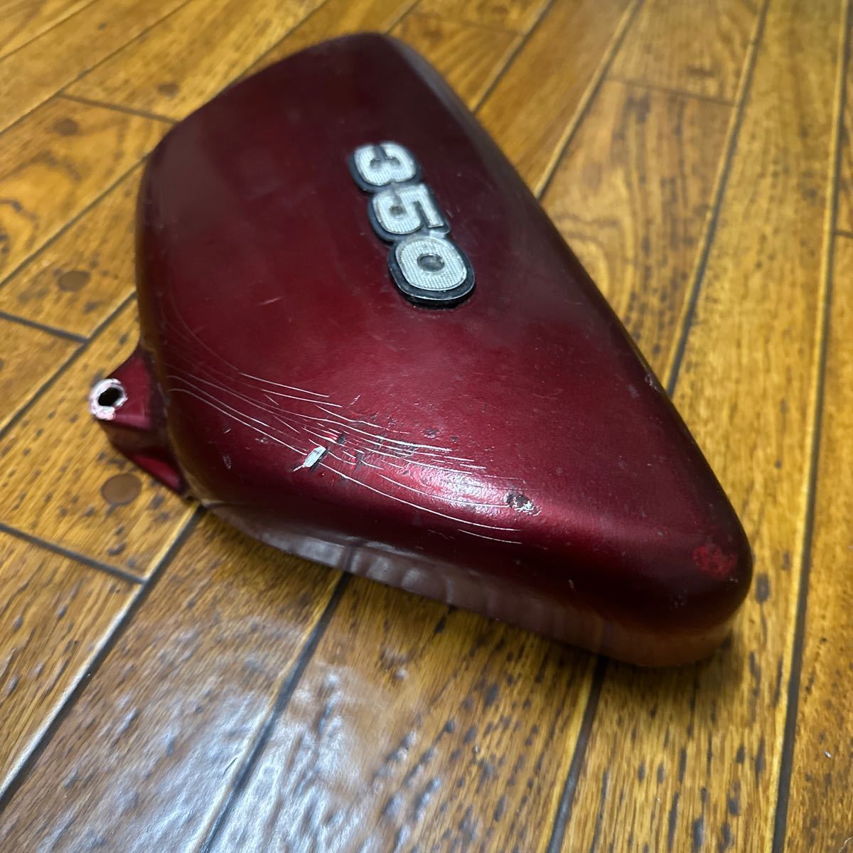 Yahoo!オークション - 350SS S2 サイドカバー 中古