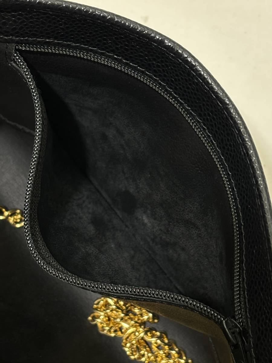 NINA RICCI】ニナリッチ フランス製 ビンテージ 2WAY レザー NINA RICCI】ニナリッチ フランス製 ビンテージ 2WAY レザー