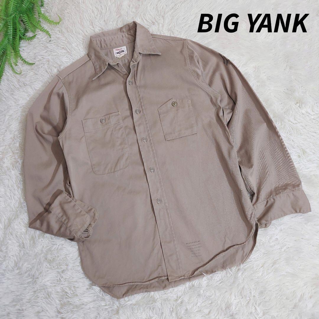 Yahoo!オークション - 復刻 BIG YANK コットンツイル長袖シャツ35summe...