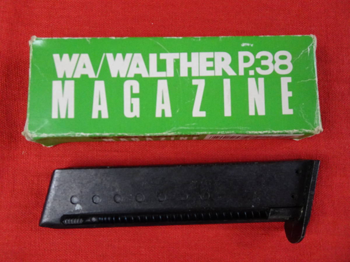 Yahoo!オークション - WA WESTERN ARMS ワルサー P38 スペア マガジン ...
