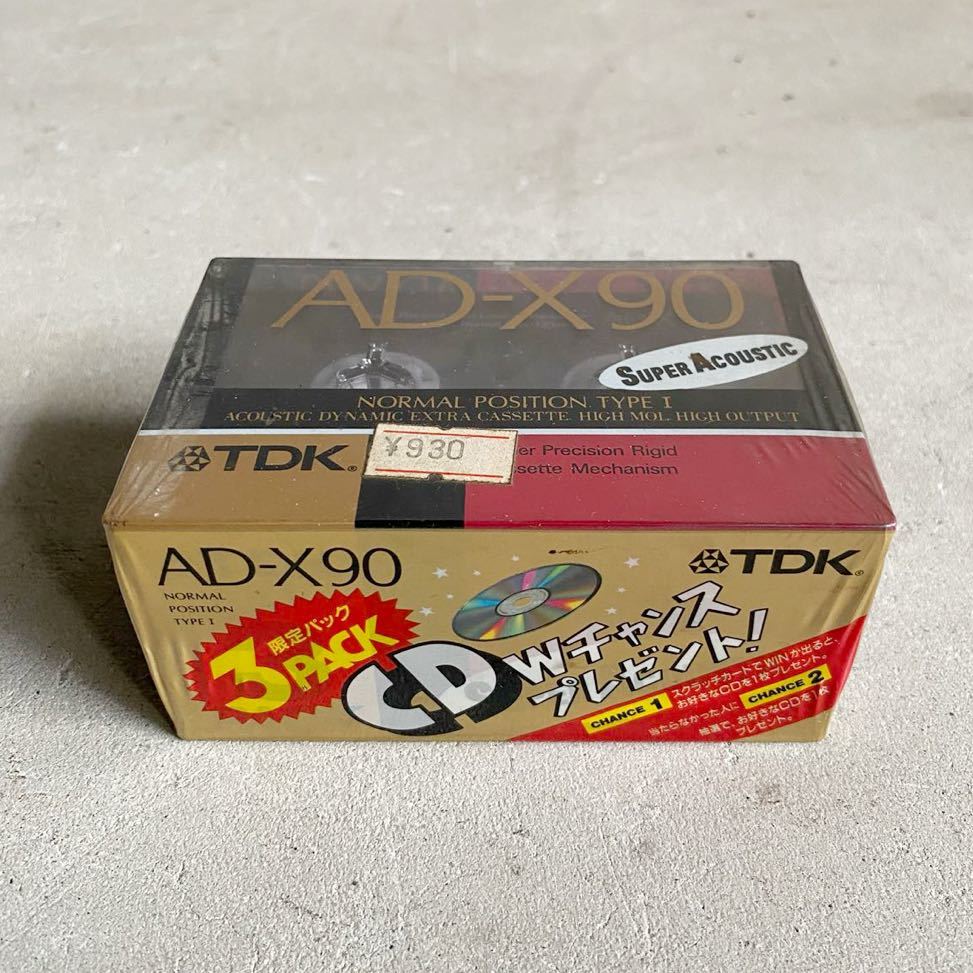 Yahoo!オークション - 【EW240012】 TDK AD-X 90 カセットテープ 3パッ...