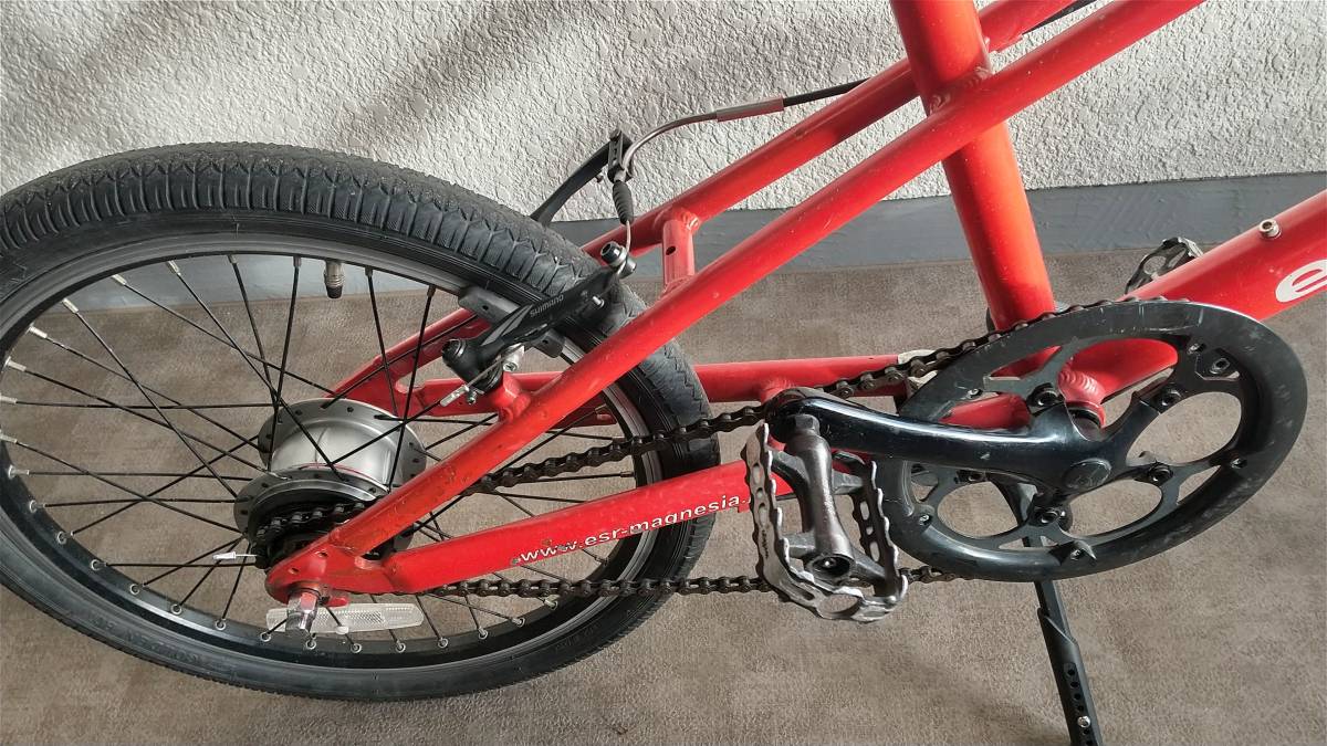 Yahoo!オークション - ESR Magnesia M203RD-SP シマノ内装8速 赤 マグ...