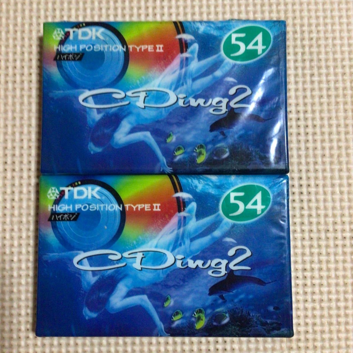 Yahoo!オークション - TDK CDing 2 54 ハイポジション カセットテープ2...