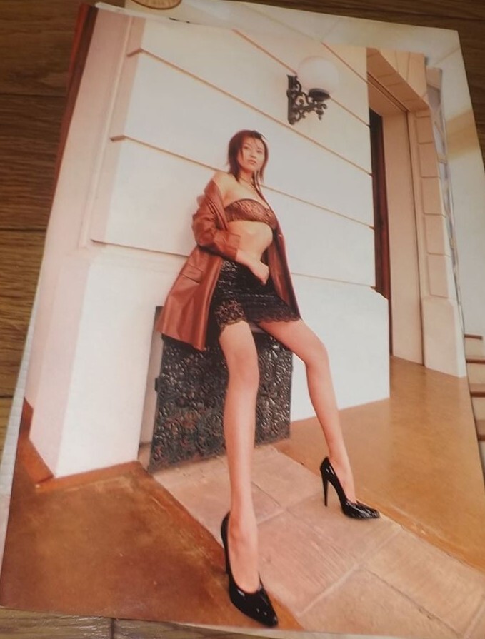 日本代購代標第一品牌【樂淘letao】－★キャンギャル【藤原紀香②】東レ 水着8ページ切抜き 送料140円