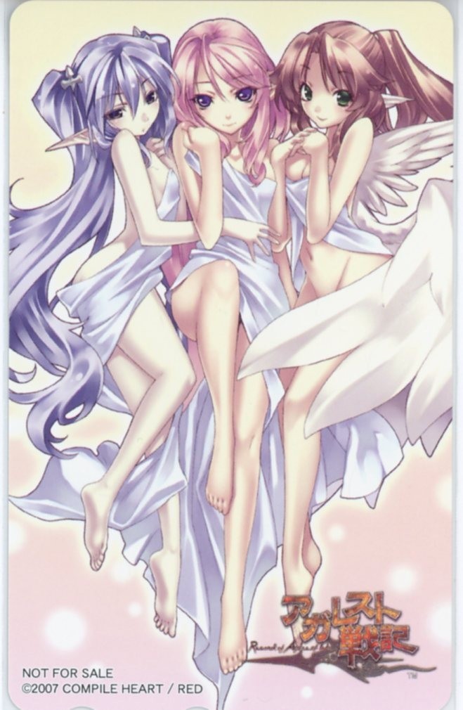 Yahoo!オークション - [E37/2]アガレスト戦記 特典テレカ/コンパイルハ...