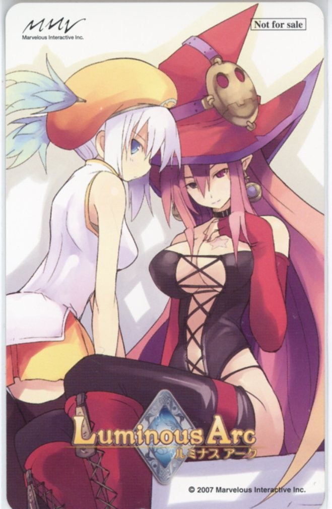 Yahoo!オークション - [C22/5]LuminousArc ルミナスアーク 特典テレカ
