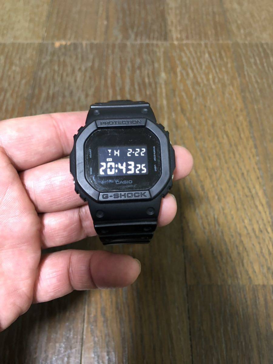 Yahoo オークション Casio G Shock カシオ Gショック ブラック 腕時