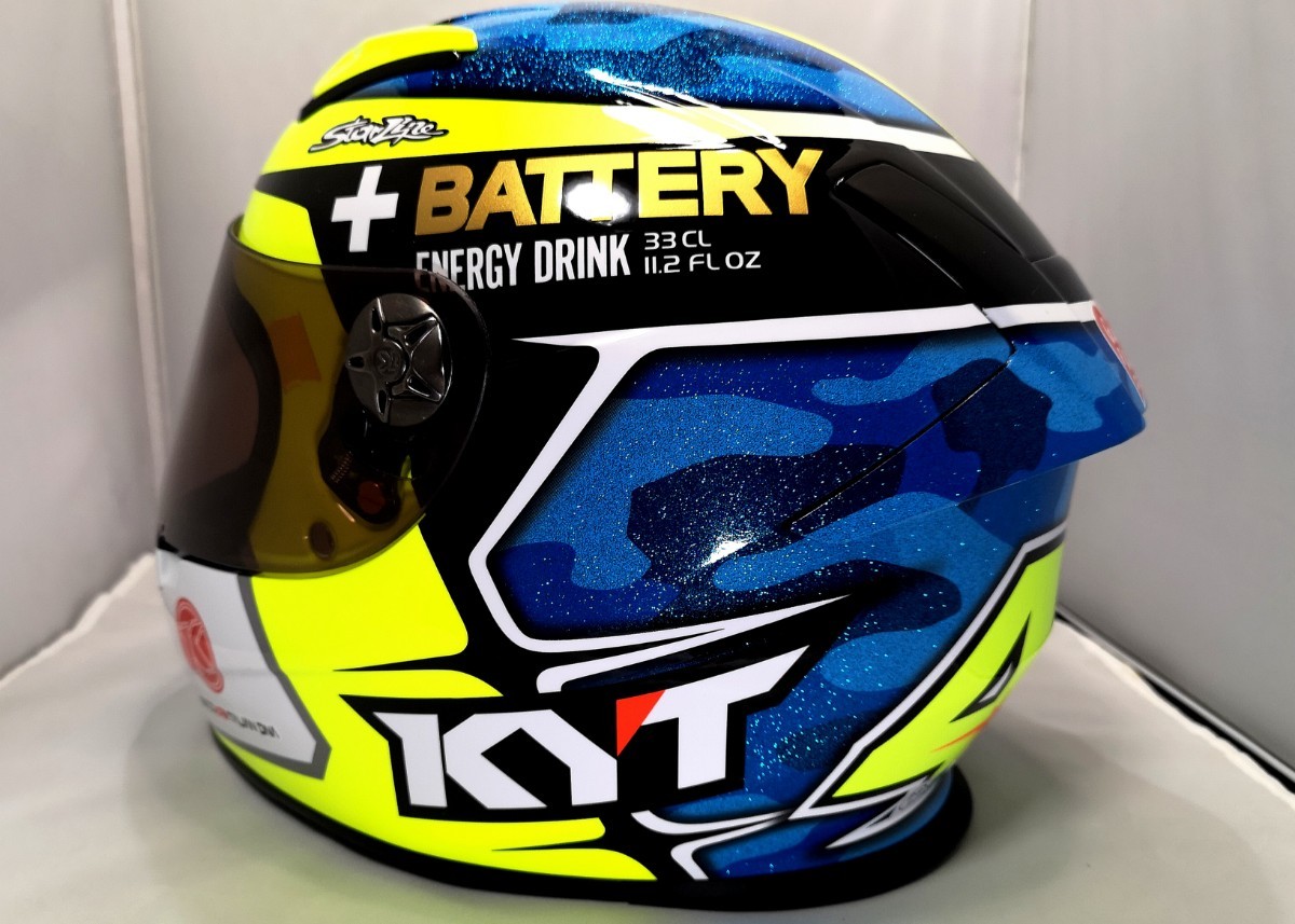 Yahoo!オークション - KYTヘルメット KR-1 アレイシ・エスパルガロモデ...