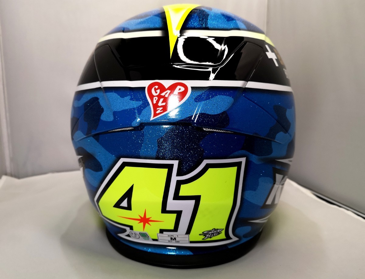 Yahoo!オークション - KYTヘルメット KR-1 アレイシ・エスパルガロモデ...