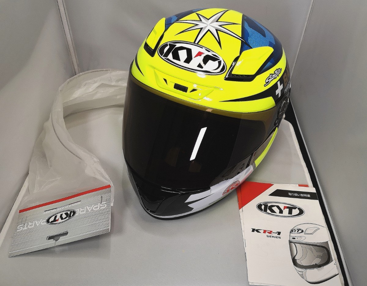 Yahoo!オークション - KYTヘルメット KR-1 アレイシ・エスパルガロモデ...