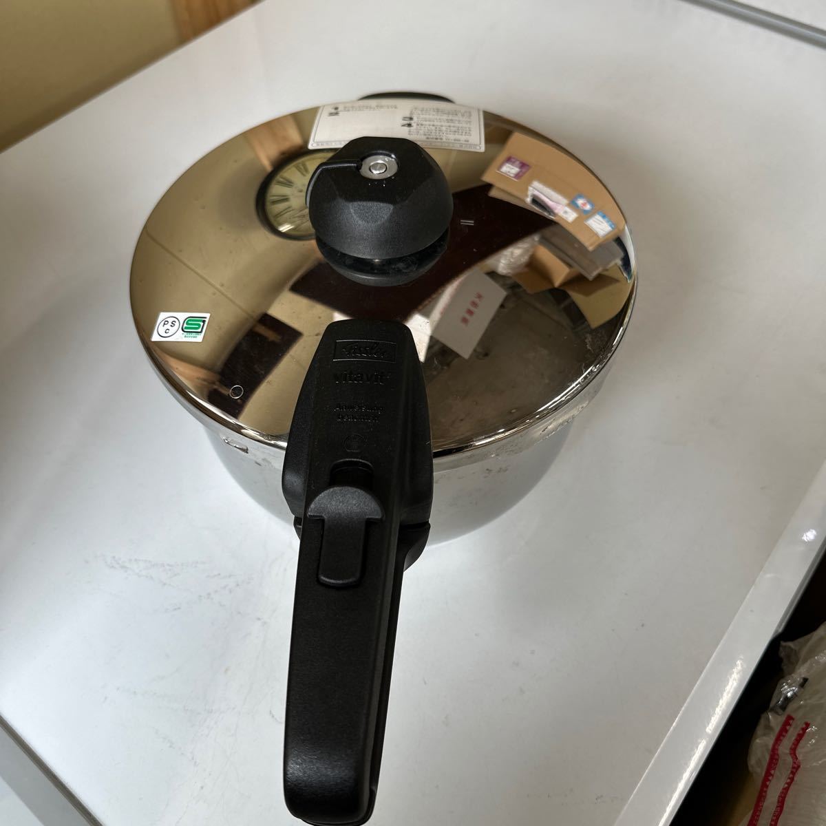 日本代購代標第一品牌【樂淘letao】－送料無料★フイスラー圧力鍋（4.5L）新品未使用