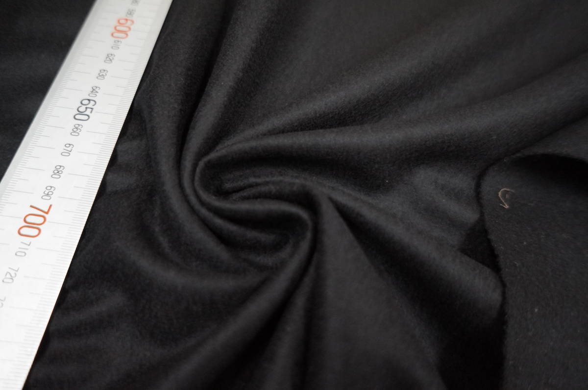 Yahoo!オークション - NO27-3.7 圧縮ウールジャージ生地 黒 3．7m