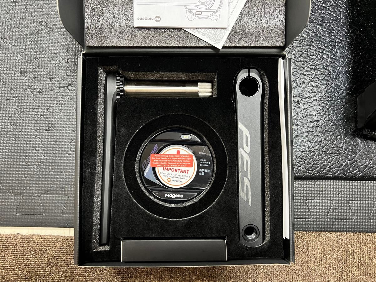 Magene(マージーン) PES-P505 パワーメーター 175mm ほぼ未使用 Magene(マージーン) PES-P505 パワーメーター 175mm ほぼ未使用