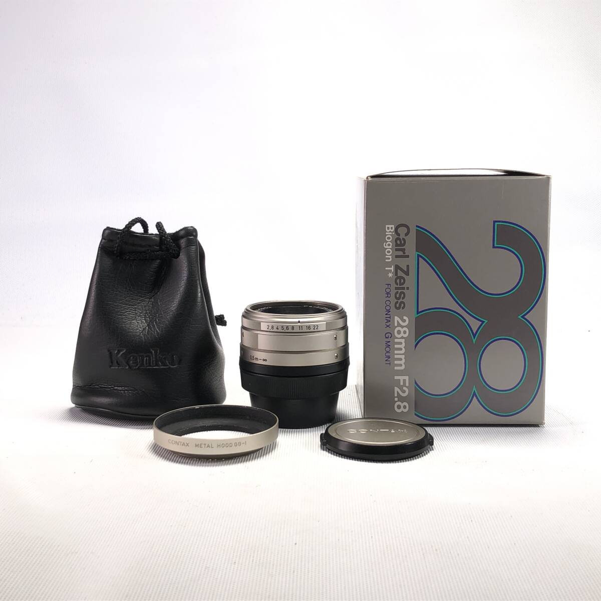 Yahoo!オークション - 1スタ CONTAX Carl Zeiss Biogon 28mm F2.8 T コ...