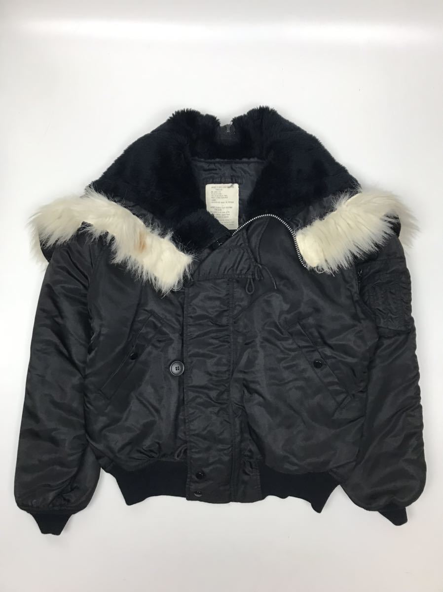 Yahoo!オークション - PRACT 80‘sミリタリー N-2B Flight Jacket フラ...