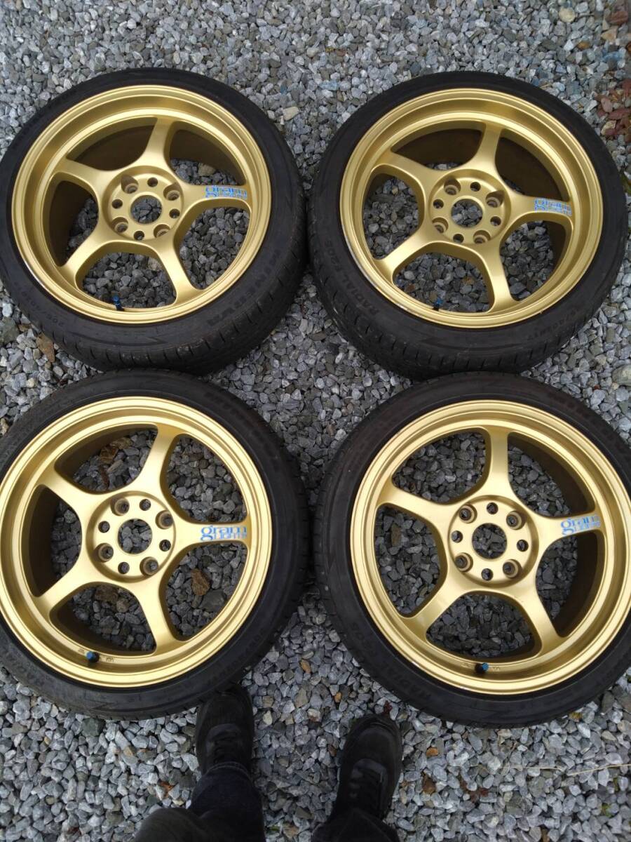 Yahoo!オークション - RAYS グラムライツ 57C 4本セット