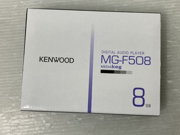 HS895-240225-097 KENWOOD MEDIA Keg MG-F508 DIGITAL AUDIO PLAYER 8GB ブラック オーディオ プレイヤー(ケンウッド)｜売買され ...