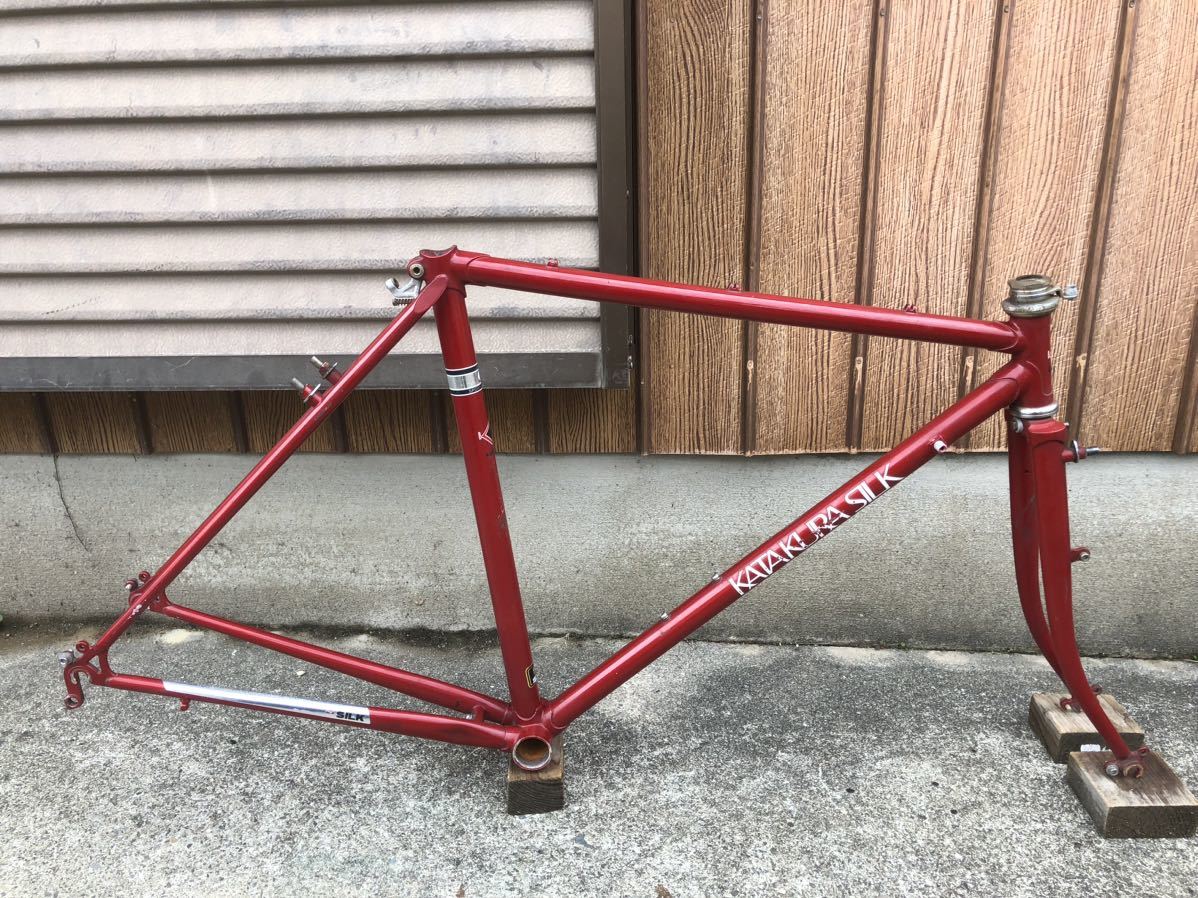 KATAKURA SILK CRMO 片倉シルク フレーム ロードバイク クロモリ KATAKURA SILK CRMO 片倉シルク フレーム ロードバイク クロモリ