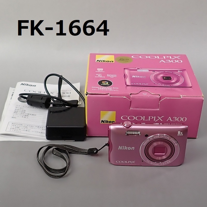 Yahoo!オークション - FK-1664 NIKON COOLPIX A300 簡易動作OK 0240209