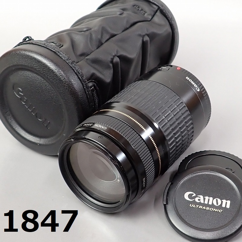 Yahoo!オークション - FK-1847 CANON ZOOM LENS EF 75-300mm 1 4-5.6 A...