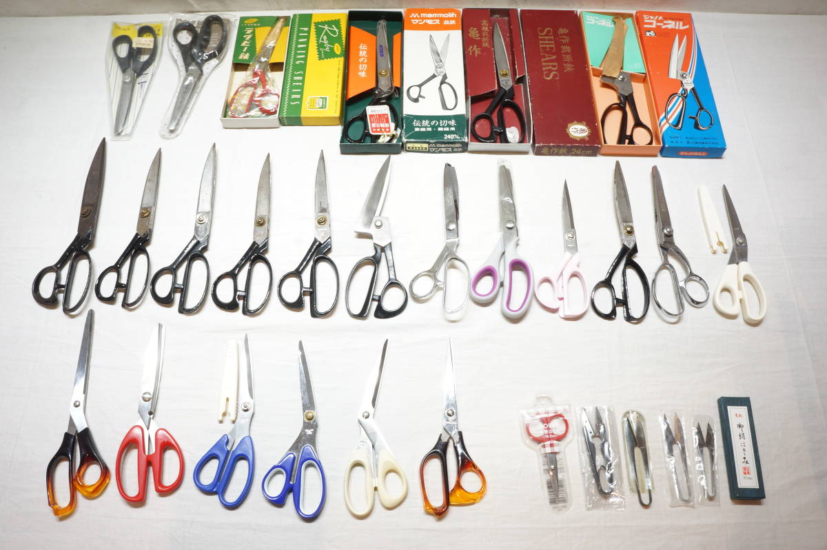 Yahoo!オークション - 【L10A】超大量 29点 おまとめセット 裁ちばさみ...