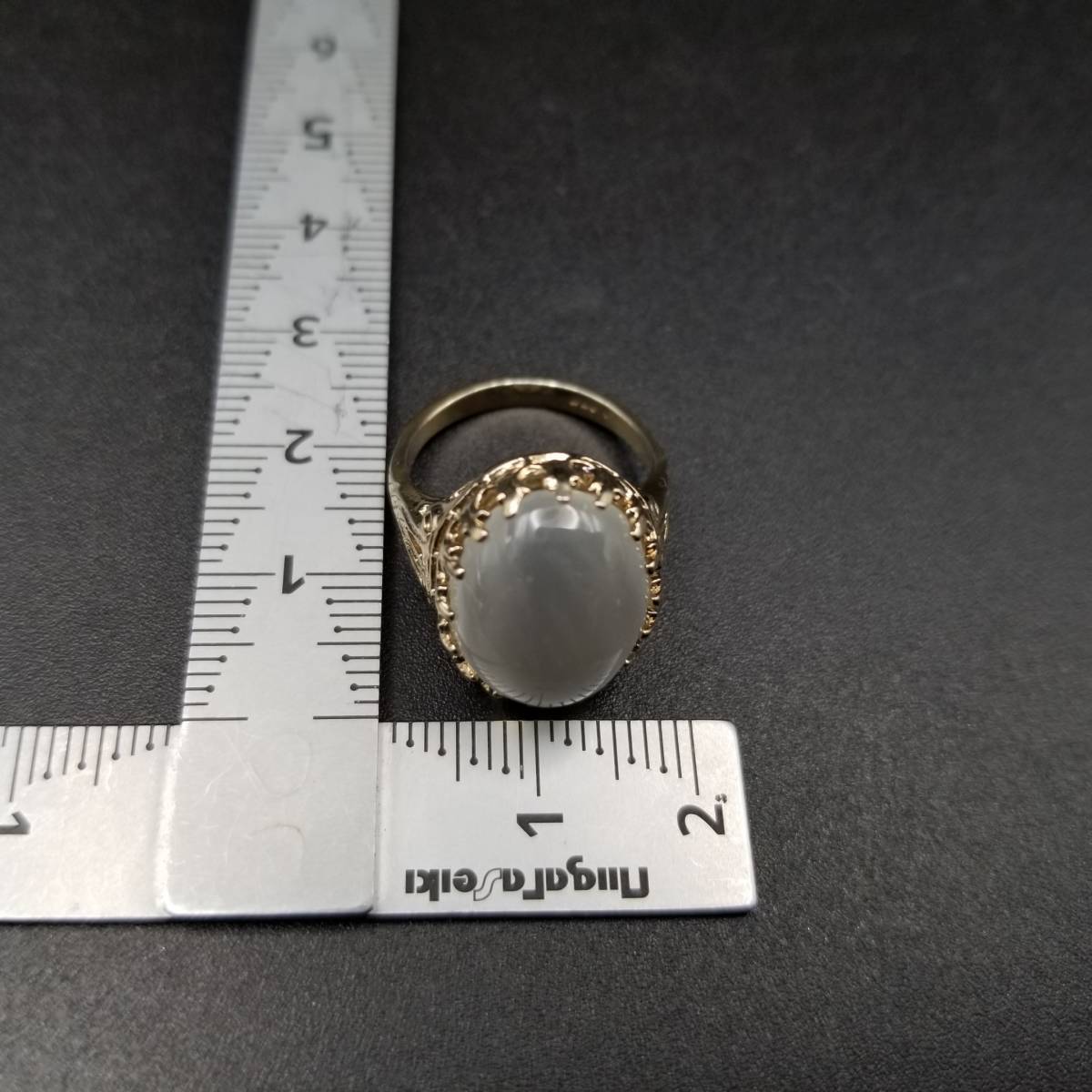 Yahoo!オークション - ムーンストーン 大粒 オーバル エレガント 上品 ...