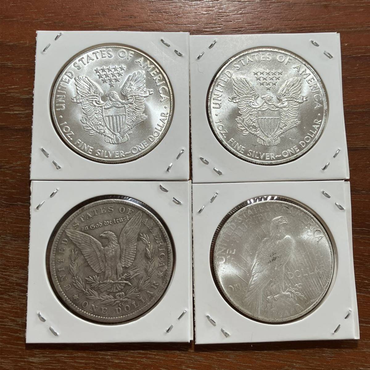 7518 アメリカコイン4枚 ピースダラー ウォーキングリバティ ONE DOLLAR イーグル 銀貨(北アメリカ)｜売買されたオークション情報、yahooの商品情報をアーカイブ公開 ...