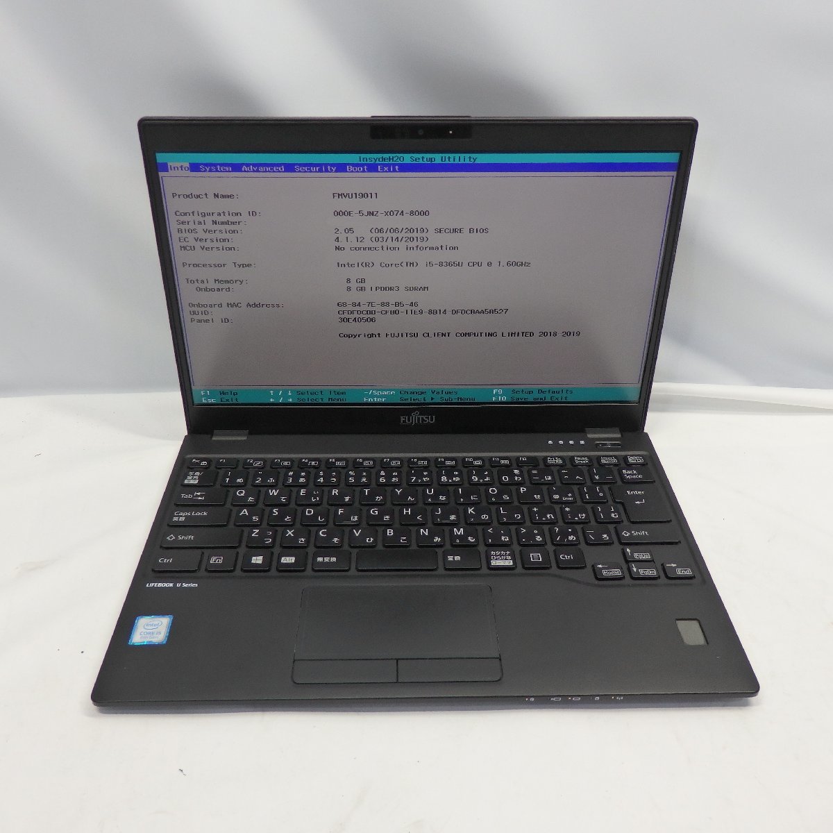 Yahoo オークション 1円~【ジャンク】fujitsu Lifebook U939 A Core