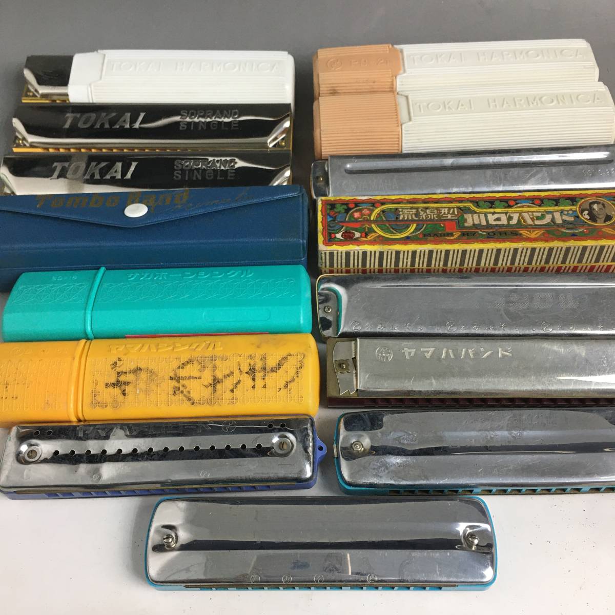 Yahoo!オークション - KI27/32 昭和レトロ ハーモニカ まとめて15点 YA...