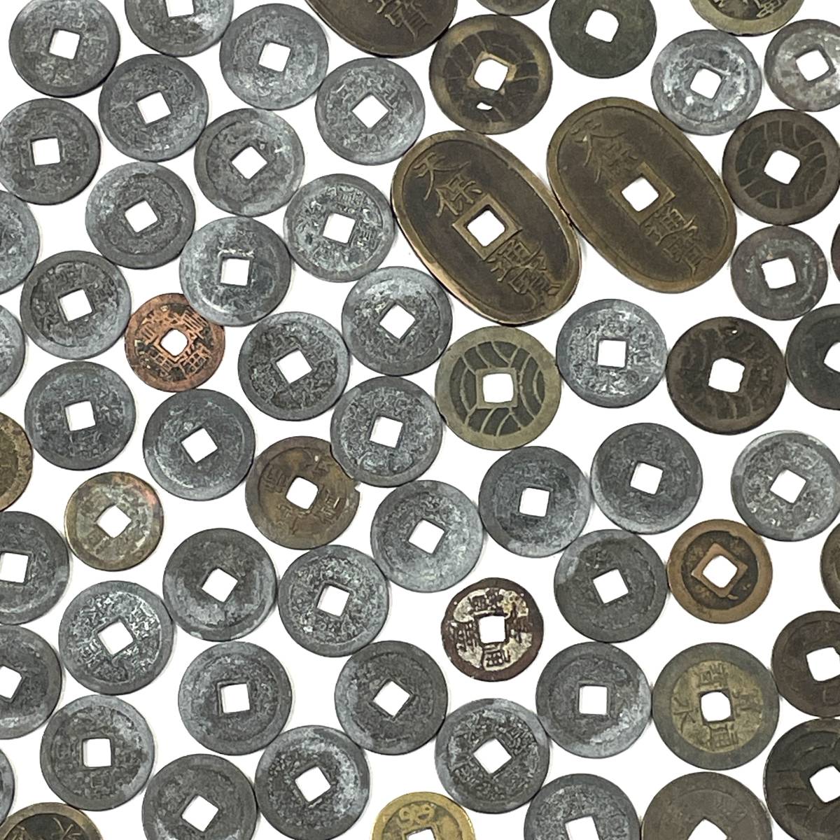 1000円 日本古銭 まとめ 約350g 寛永通宝 天保通宝 一部中国古銭含む 嘉慶通宝 道光通宝 現状販売品 24B 北2(その他)｜売買されたオークション情報、yahooの商品情報を ...