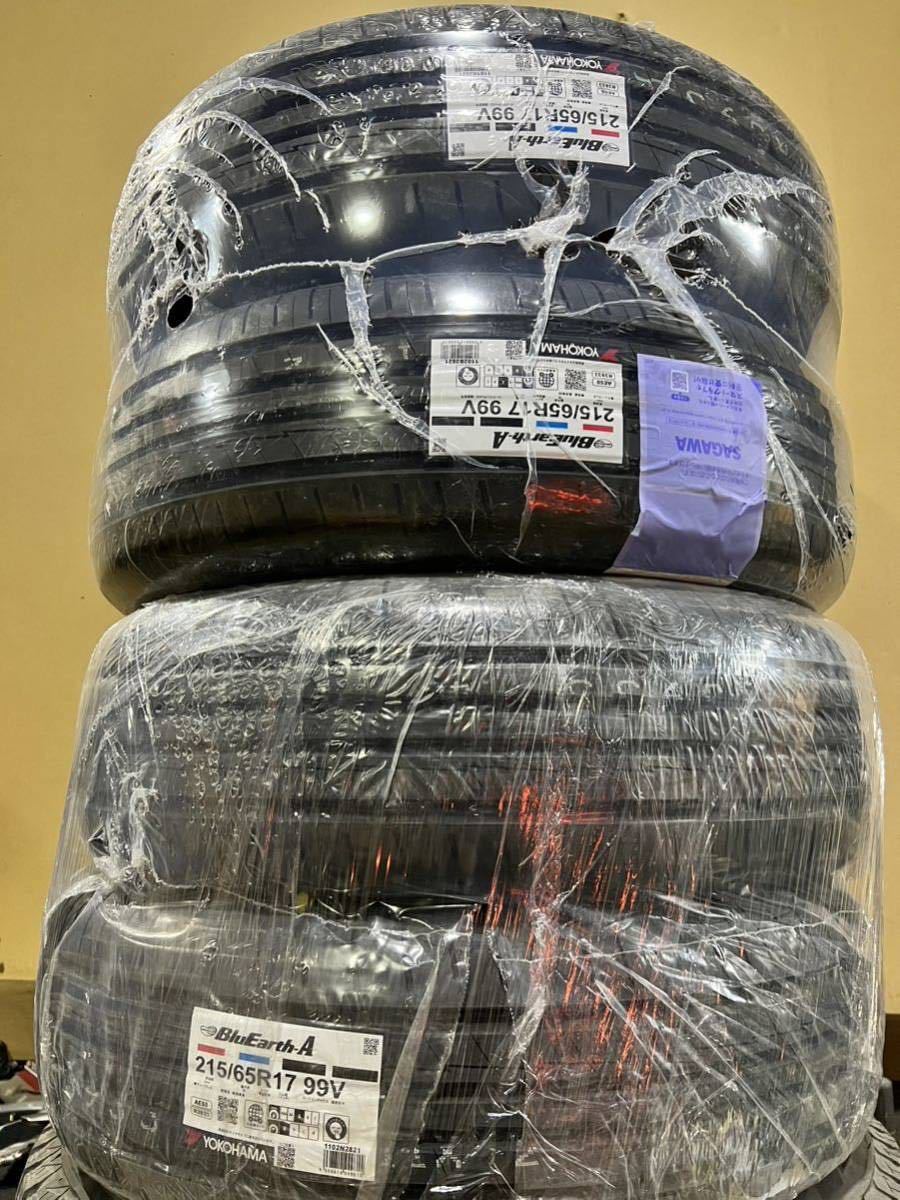 Yahoo!オークション - 215/65R17 ヨコハマ ブルーアースA 4本セット