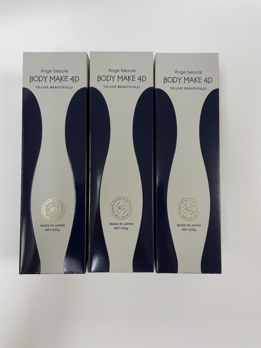 Yahoo!オークション - アンジュボーテ ボディメイク4D 230g 3本