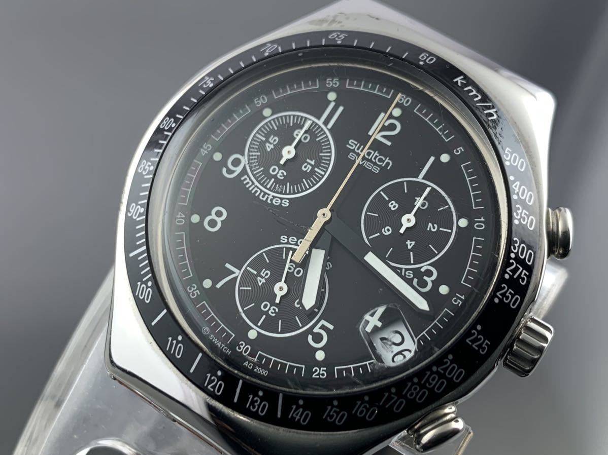 Yahoo!オークション - [A1258]1円～ メンズ腕時計 クォーツ クロノグラ...