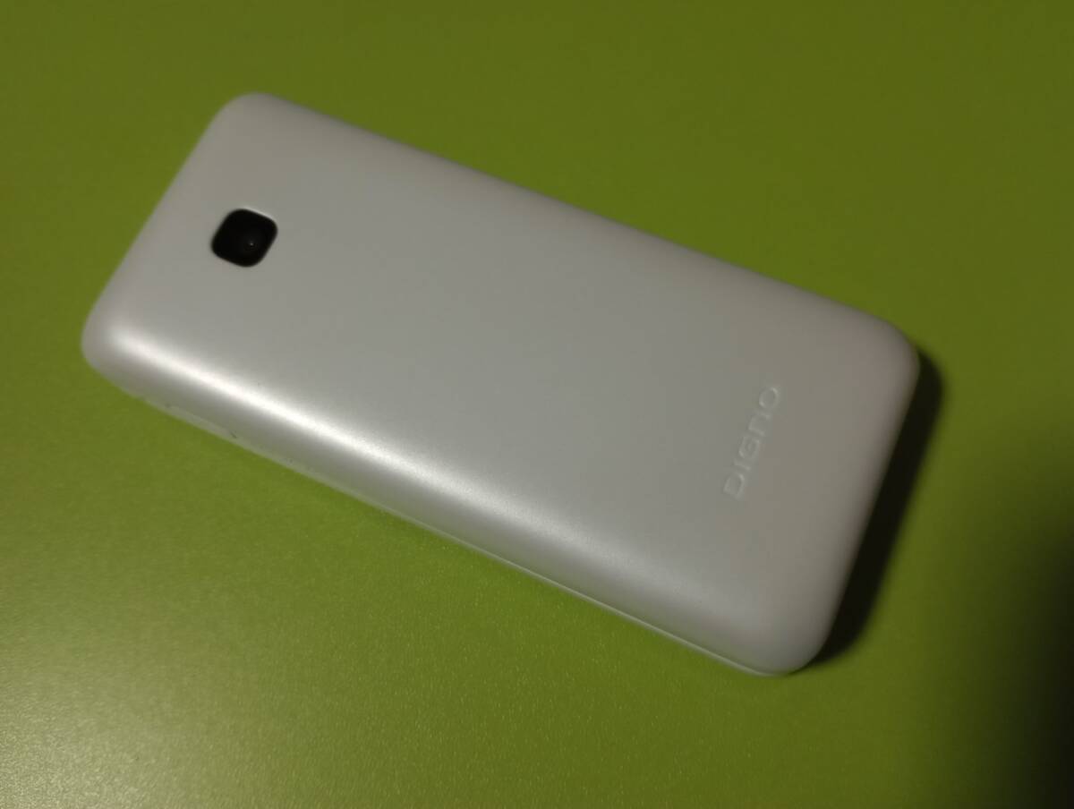 Yahoo!オークション - NTTドコモ KY-42C DIGNOケータイ ホワイト ガラ...