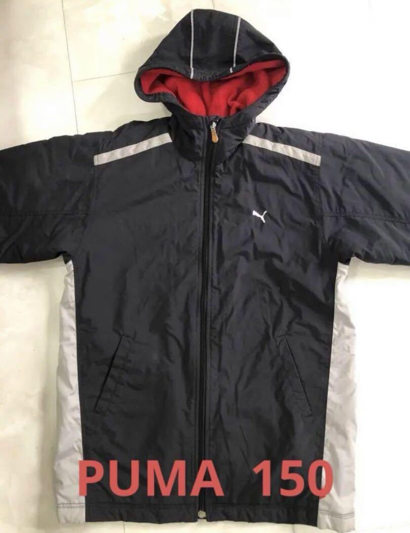 Yahoo!オークション - PUMA プーマ ベンチコート 150