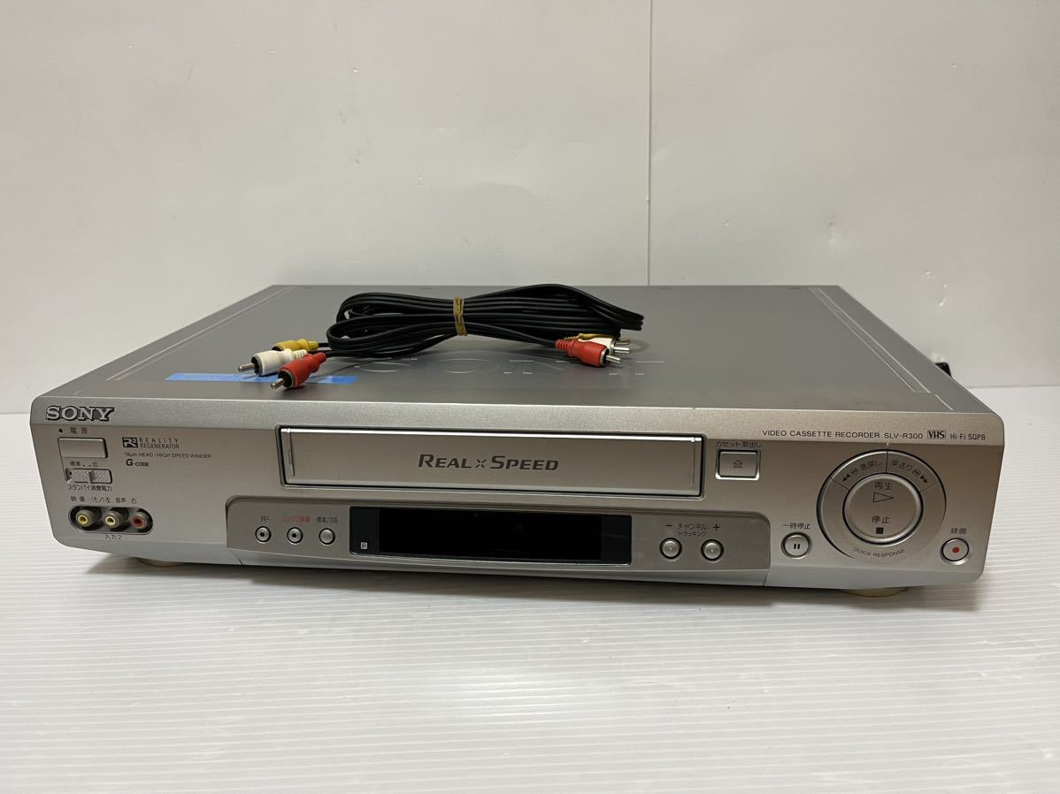 Yahoo オークション Sony Vhsビデオデッキ Slv R300 ビデオカセット