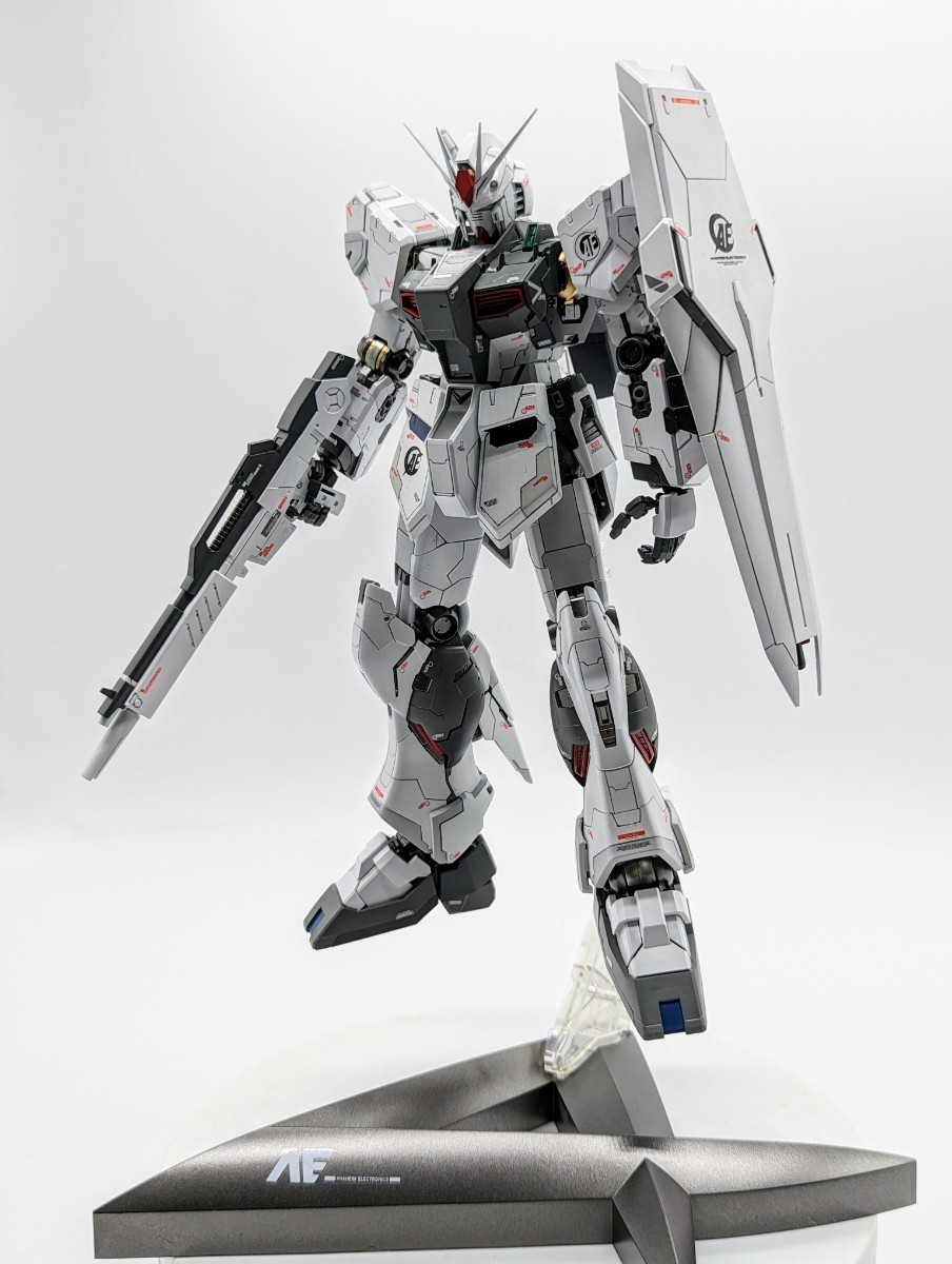 Yahoo!オークション - MG 1/100 νガンダムverkaファーストロットカラ...