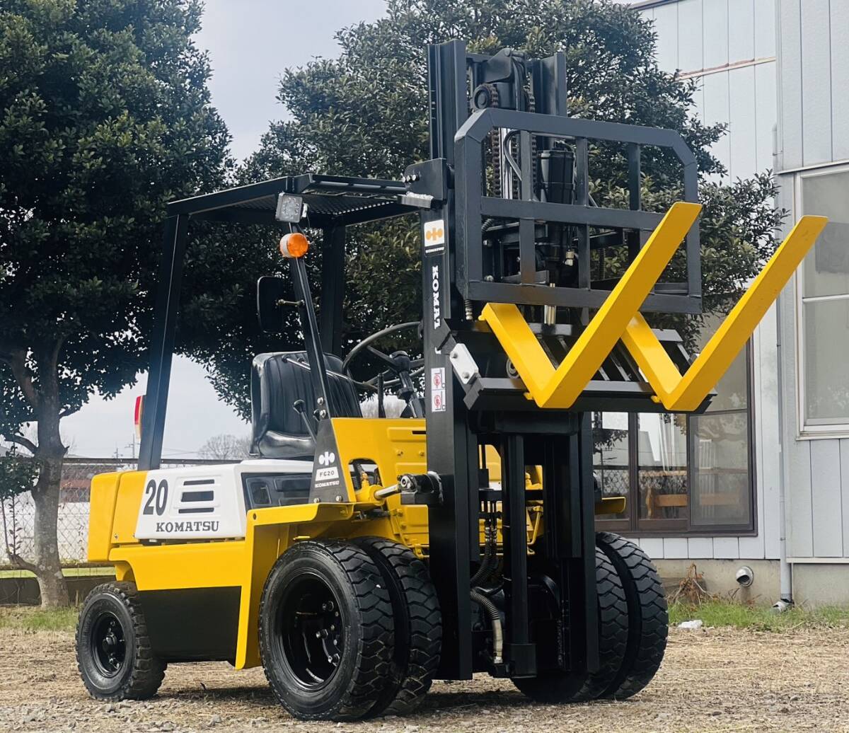 Yahoo!オークション - コマツ | KOMATSU FG 20-7 フォークリフト2.0T ...