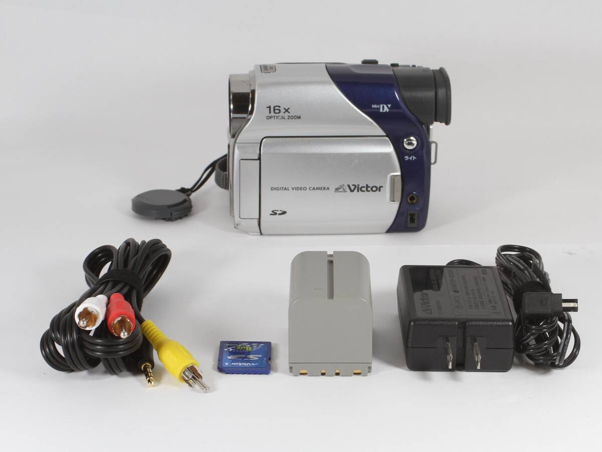 Yahoo!オークション - ビクター Victor GR-D63 MiniDV 録画再生OK ダ...