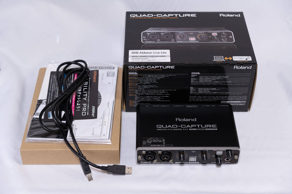 Yahoo!オークション - Roland UA-55 QUAD-CAPTURE ローランド オーディ...
