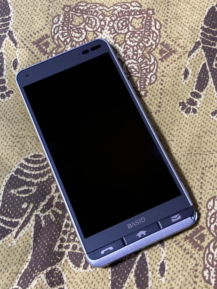 Yahoo!オークション - au/京セラ BASIO3 KYV43 3G/32G 150g povo2.0 mi...