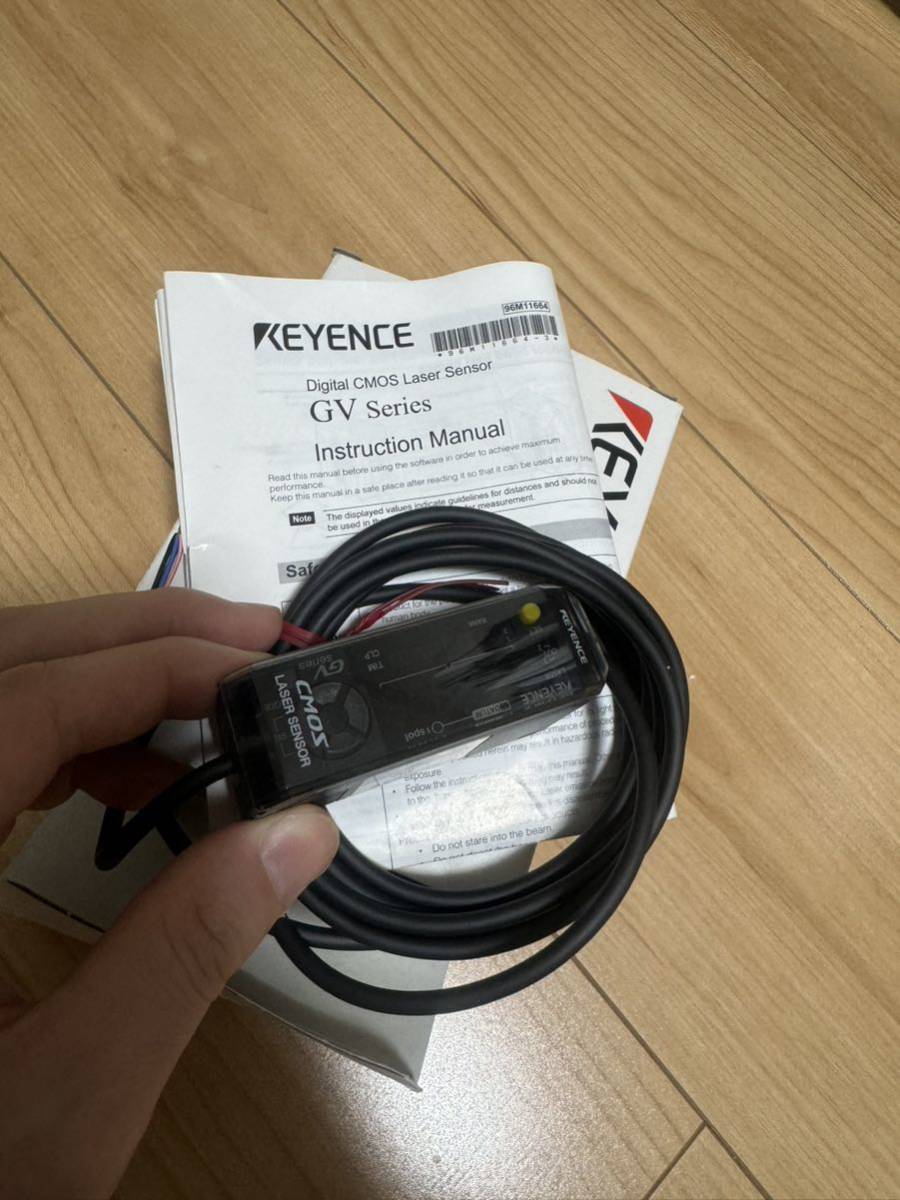 Yahoo!オークション - KEYENCEキーエンス CMOSレーザーセンサ GVシリー...