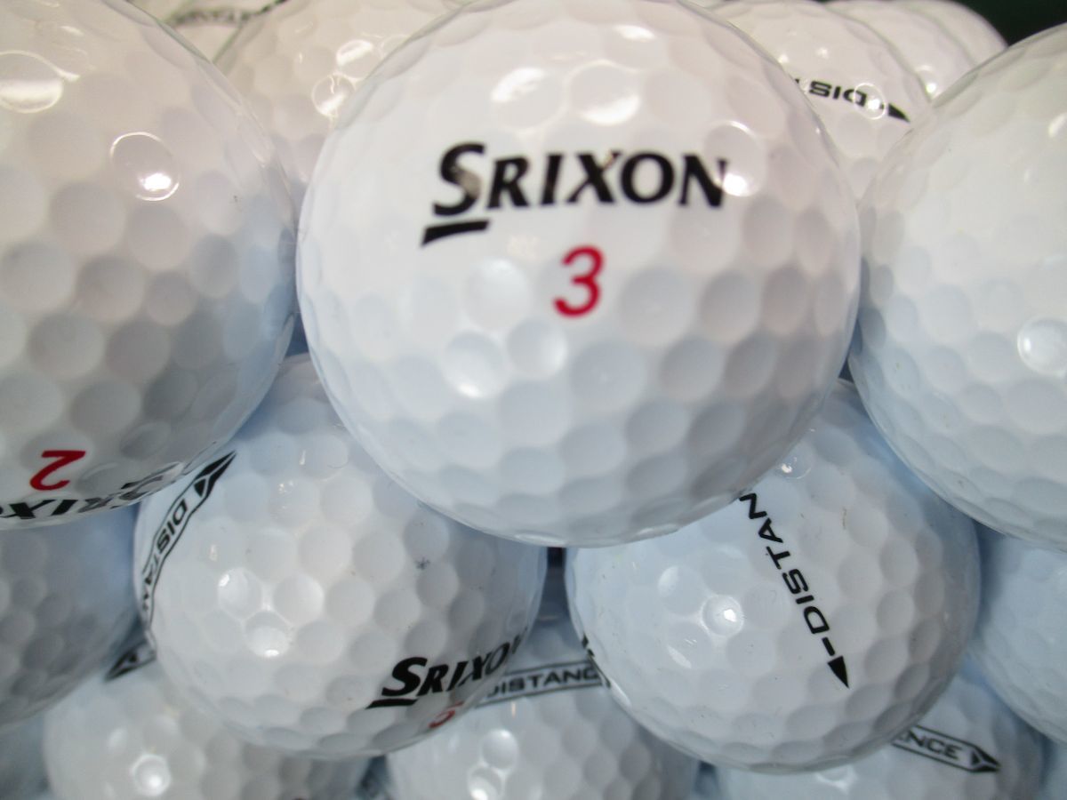 Yahoo!オークション - 1161【特A級】スリクソン SRIXON DISTANCE 50個