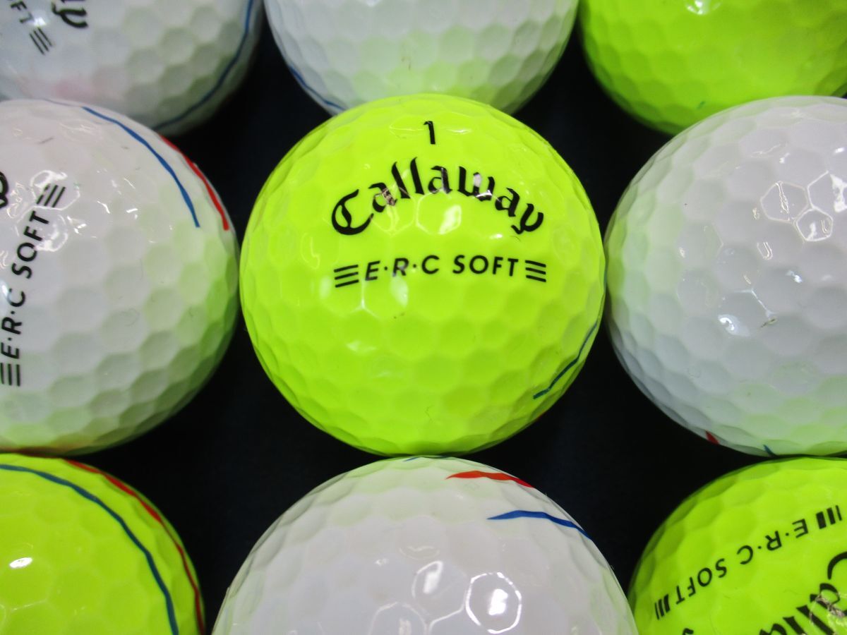 1379 特A級 キャロウェイ Callaway ERC SOFT トリプルトラック イエロー/ホワイト 30個(30個～)｜売買されたオークション情報、yahooの商品情報をアーカイブ公開 ...
