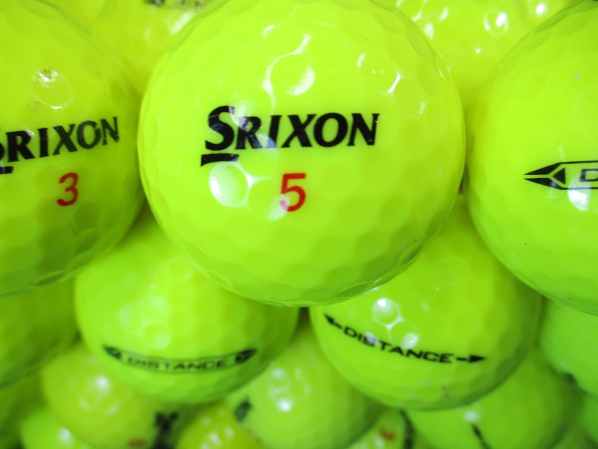 Yahoo!オークション - 1548【 級】スリクソン SRIXON DISTANCE [イエロ...