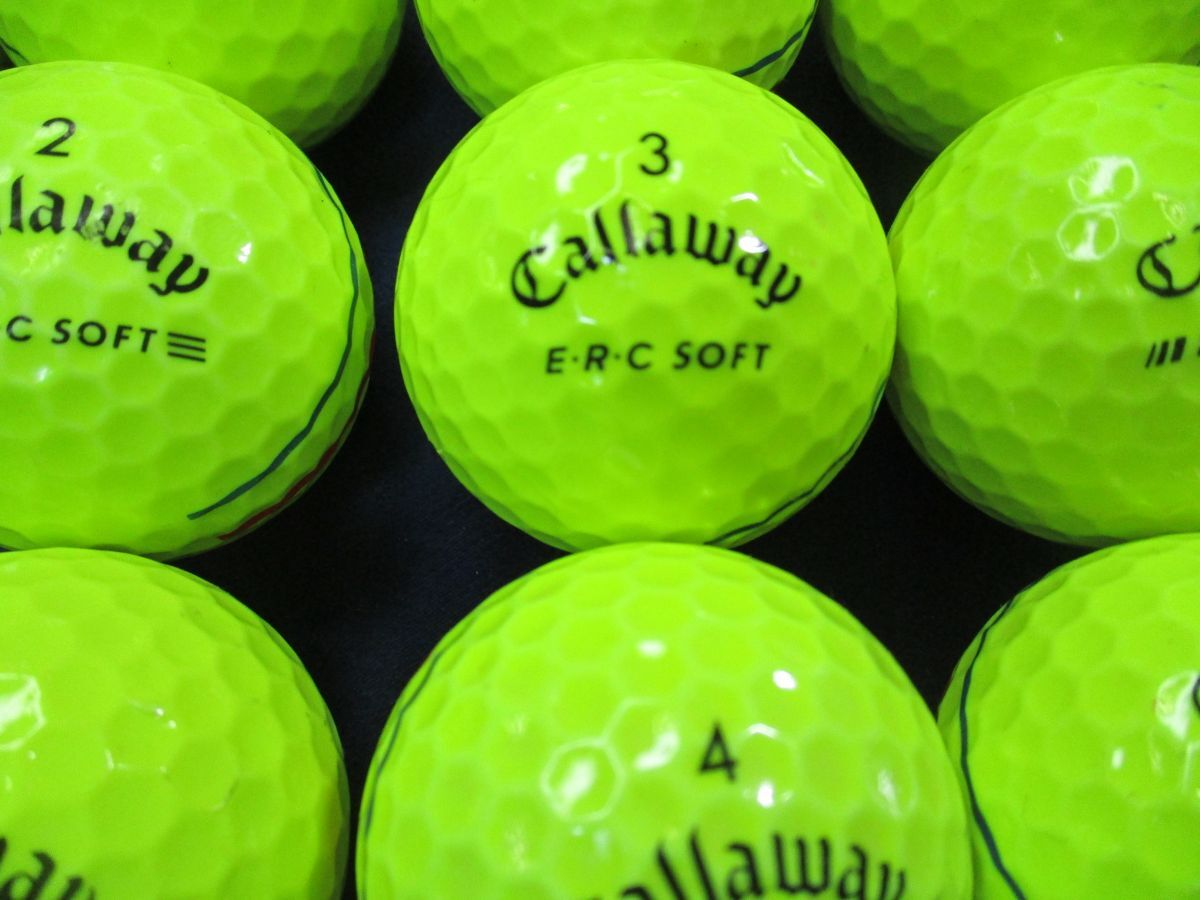 1850 特A級 キャロウェイ Callaway ERC SOFT トリプルトラック イエロー 30個(30個～)｜売買されたオークション情報、yahooの商品情報をアーカイブ公開 ...