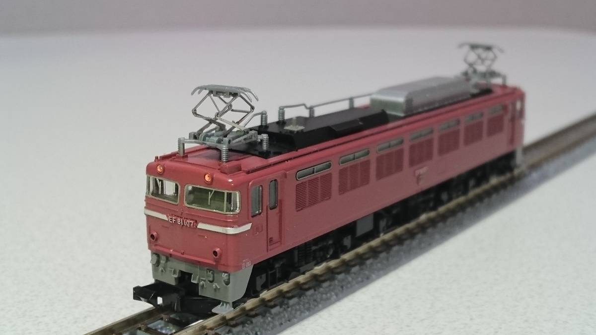 Yahoo!オークション - 遊勝工房 Nゲージ Tomix 2131 JR EF81-107号機(...